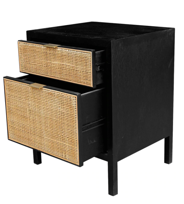 Rattan Filing Cabinet – Lane & Co.