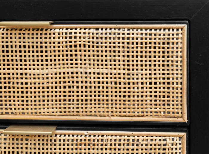 Rattan Filing Cabinet – Lane & Co.