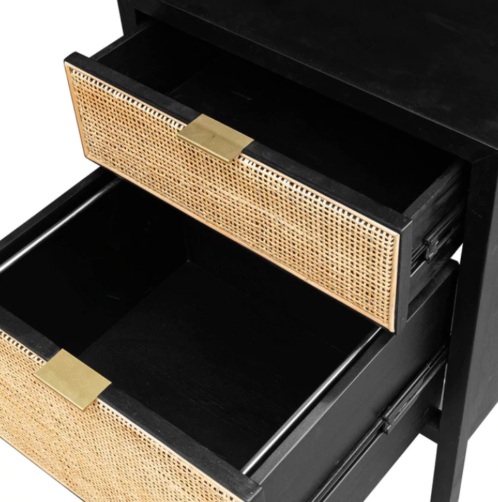Rattan Filing Cabinet – Lane & Co.