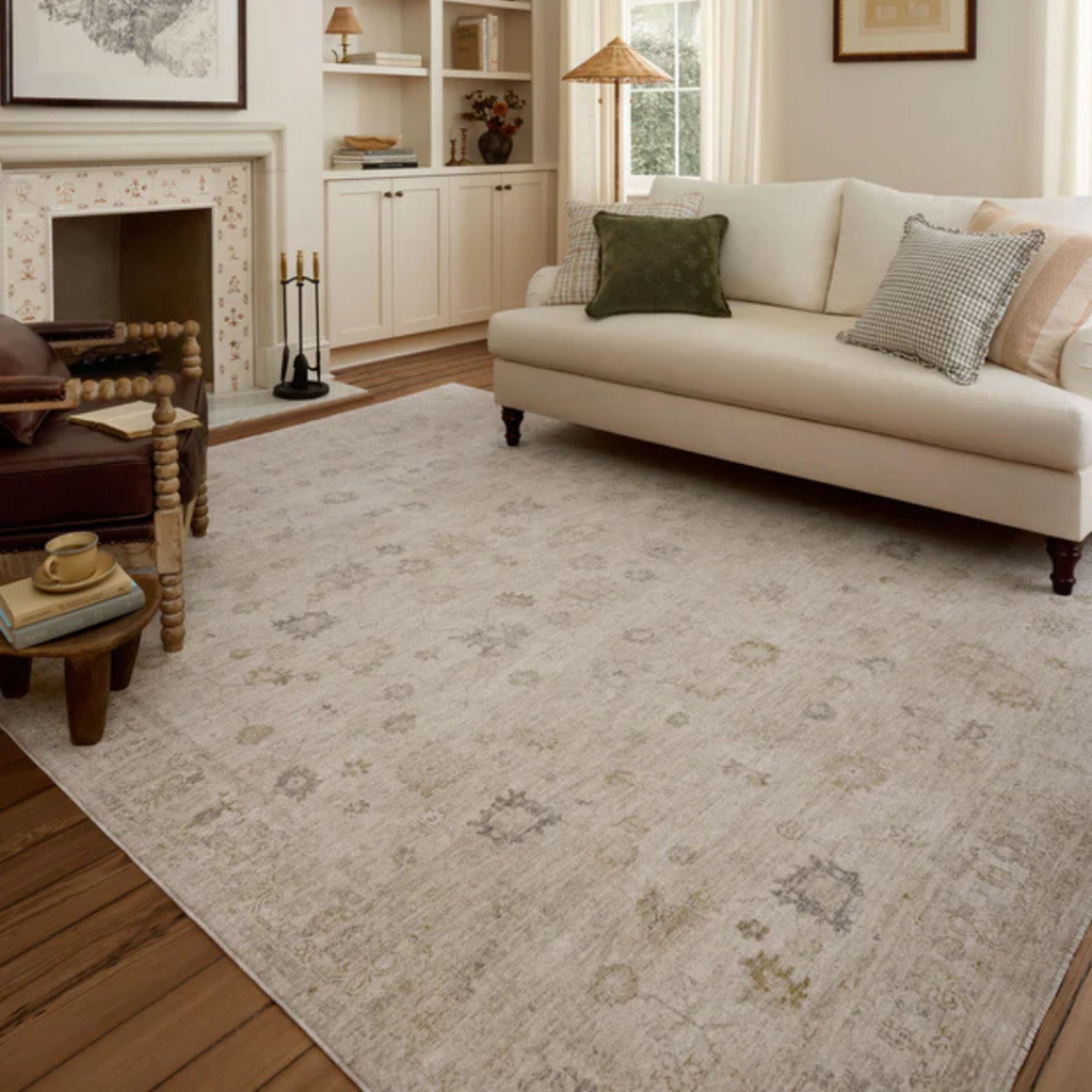 Louisa (CJ) LOI-01 Oatmeal/Stone Rug – Lane & Co.